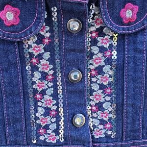 Nanette Kids | Jackets & Coats | New Baby Girl 8m Blue Denim Jacket ...